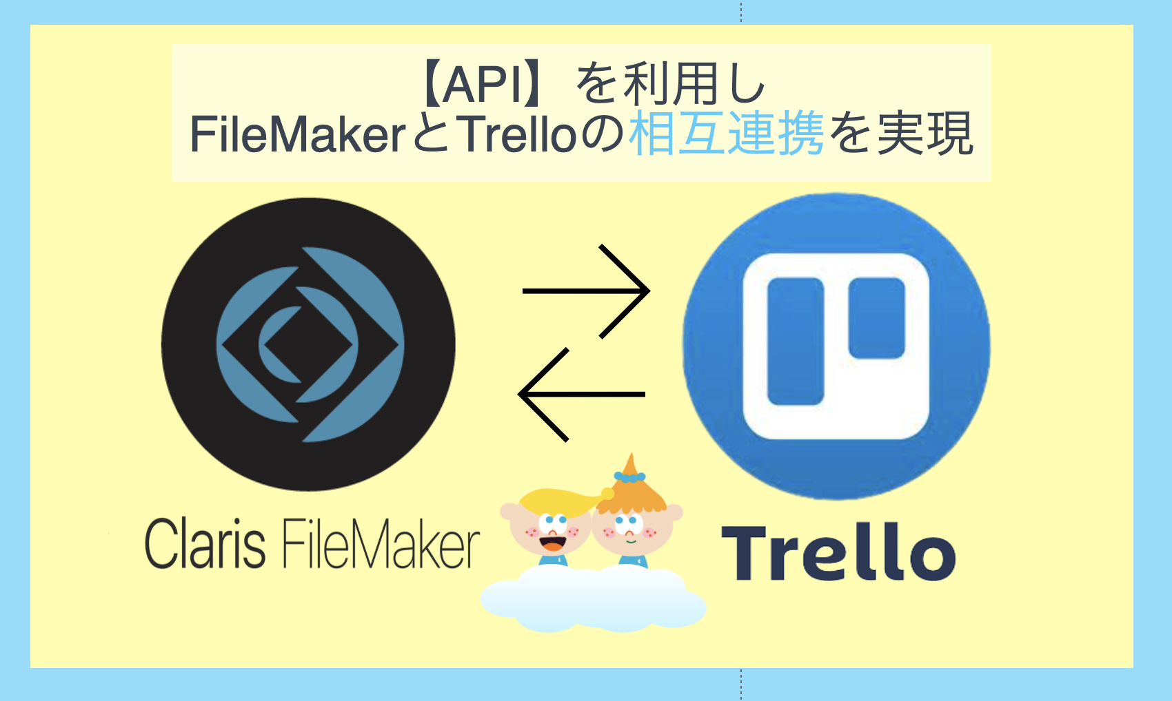 【API】を利用しClaris FileMakerとTrelloの相互連携を実現 - 株式会社すまいる顔